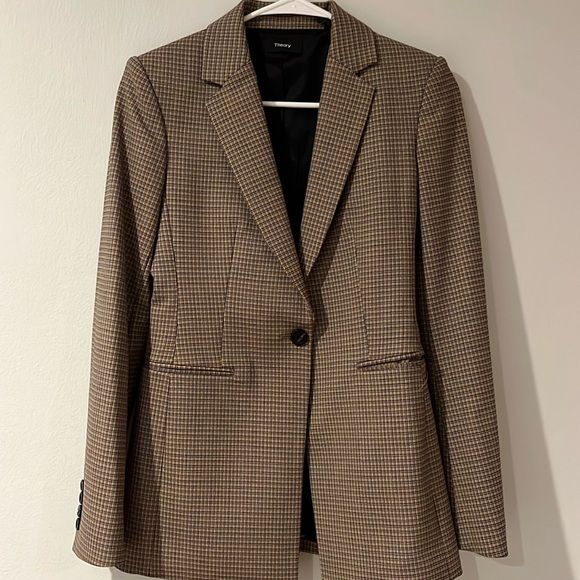 Theory | Jackets & Coats | Theory Blazer Size O Fitted | Poshmark